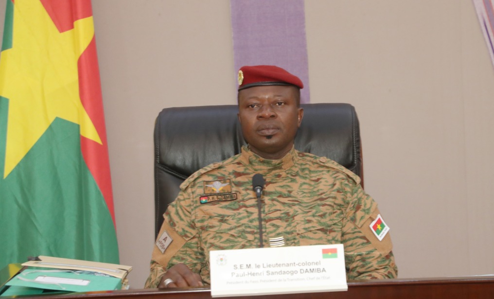 Burkina Faso: President Damiba wears the coat of COST boss : Togonyigba